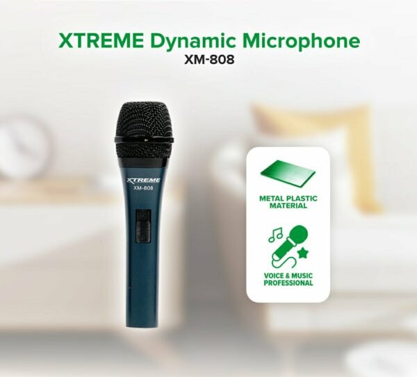 Dynamic Microphone | XM-808 | Ever Cooling